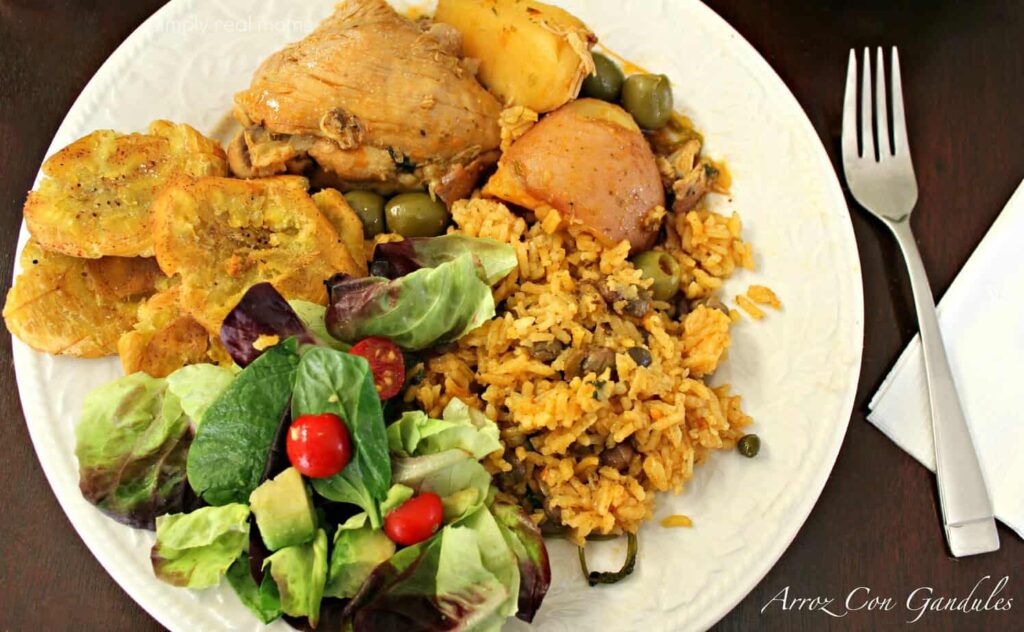 Puerto Rican Rice: Arroz Con Gandules - Hello Sensible