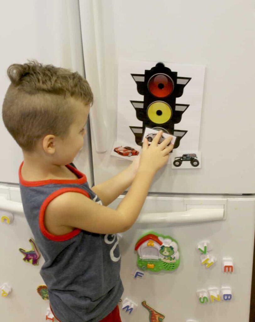 Using a Visual Behavior Chart