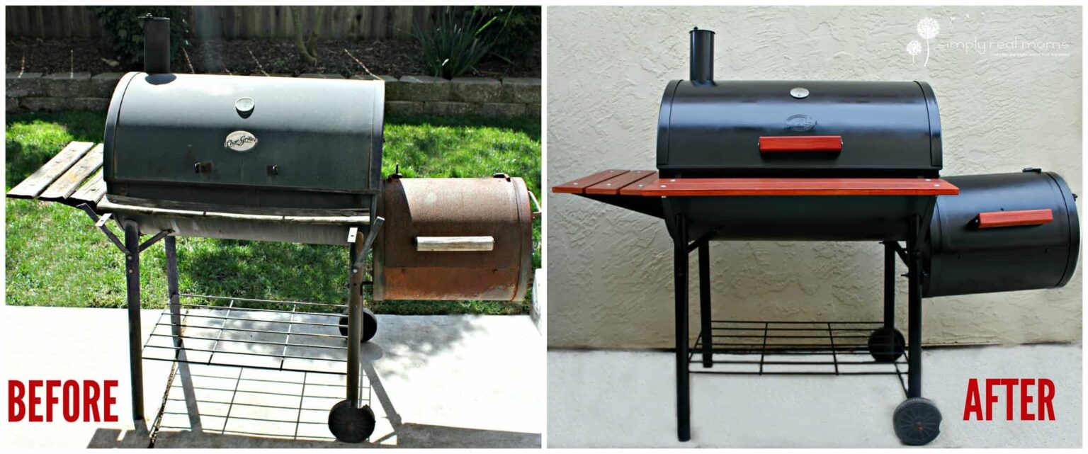 Refinishing an Old Barbeque: From Drab to Fab - Hello Sensible