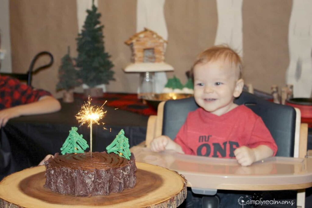 Lumberjack First Birthday Party - Hello Sensible