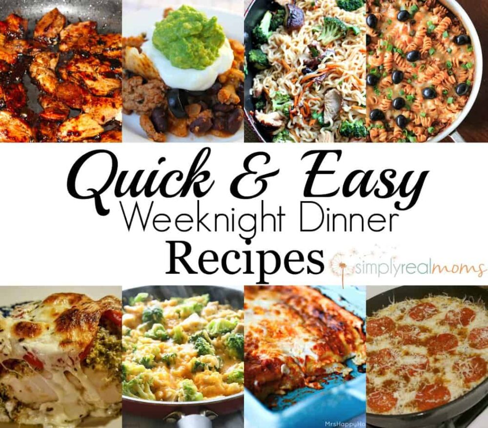 Easy Weeknight Dinner Recipes - Hello Sensible