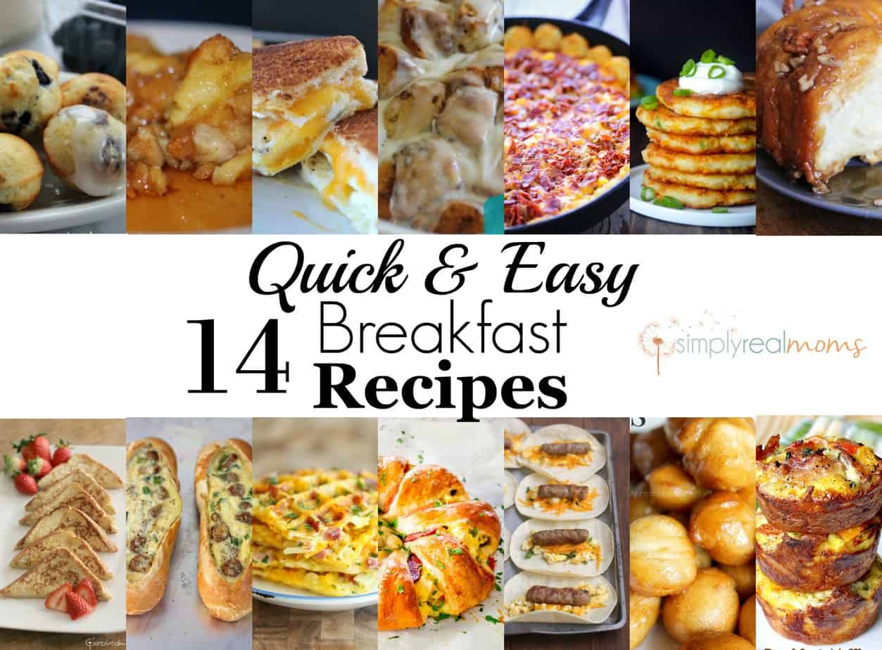 14 Quick and Easy Breakfast Recipes - Hello Sensible