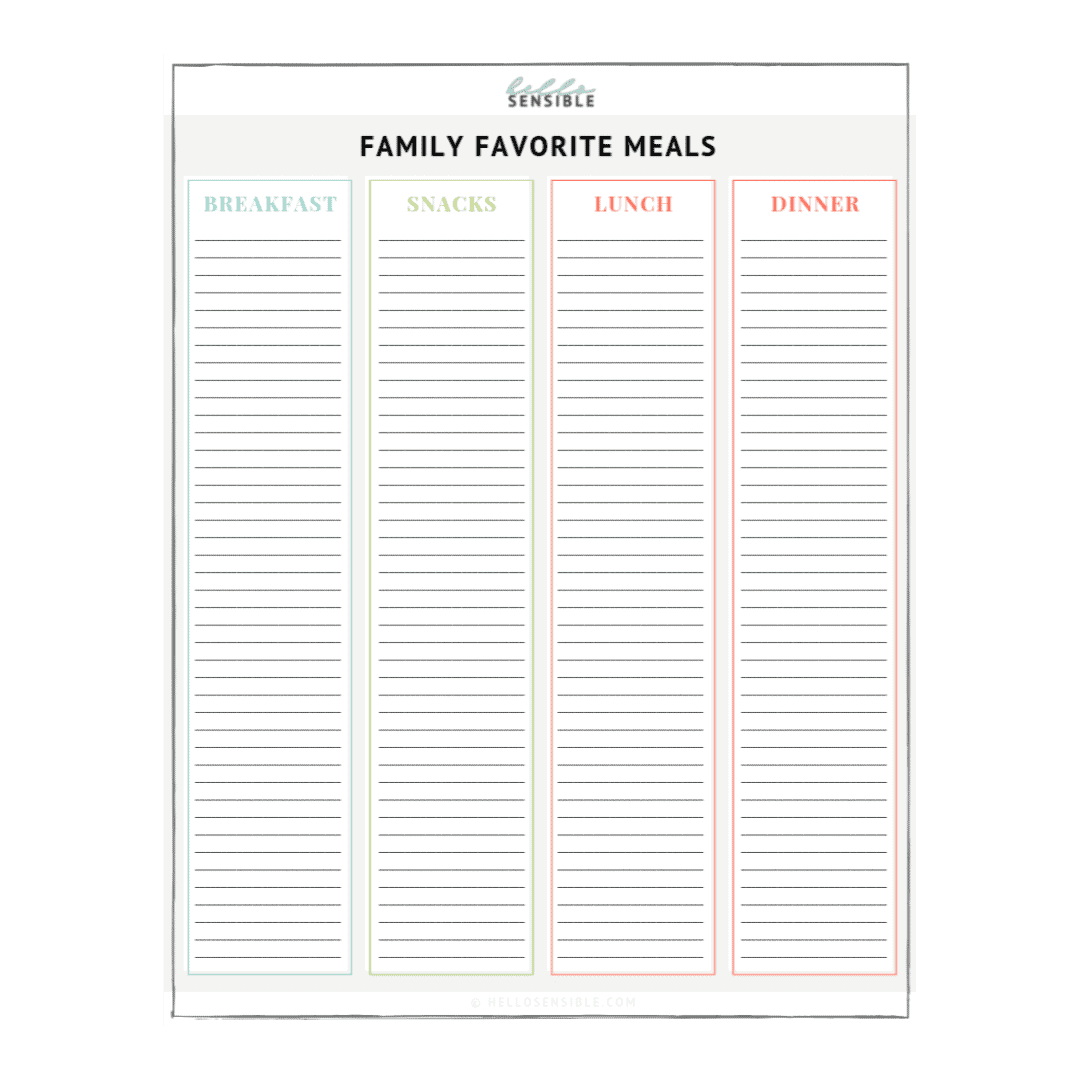 DIY Magnetic Chore Chart + Customizable Chore Chart Template