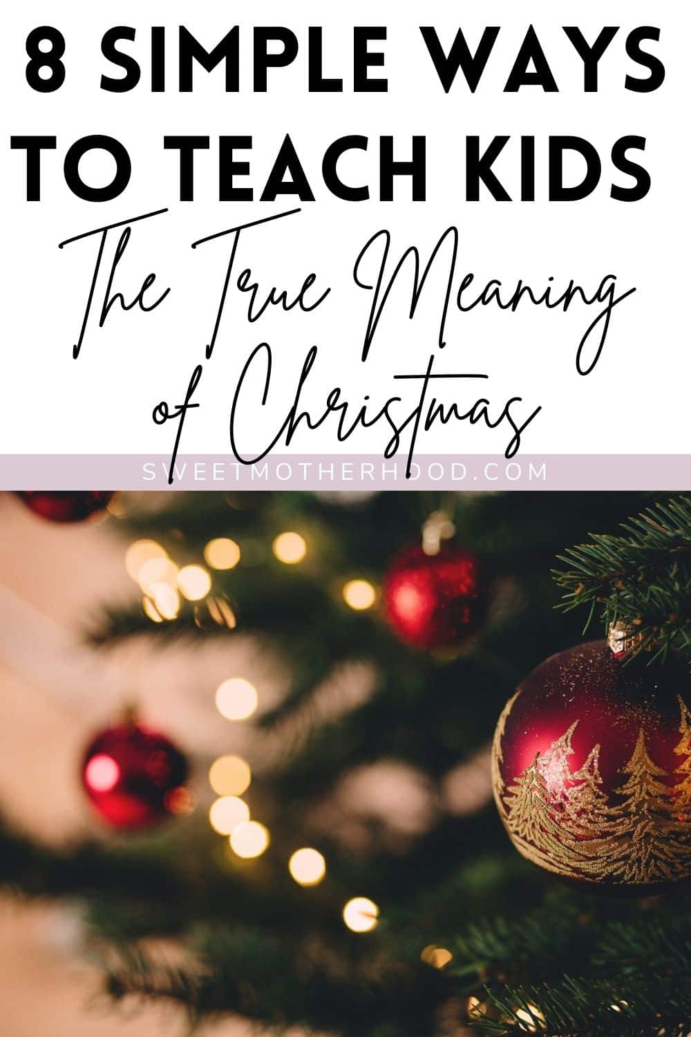 8 Ways To Teach Your Kids The True Meaning Of Christmas - Hello Sensible
